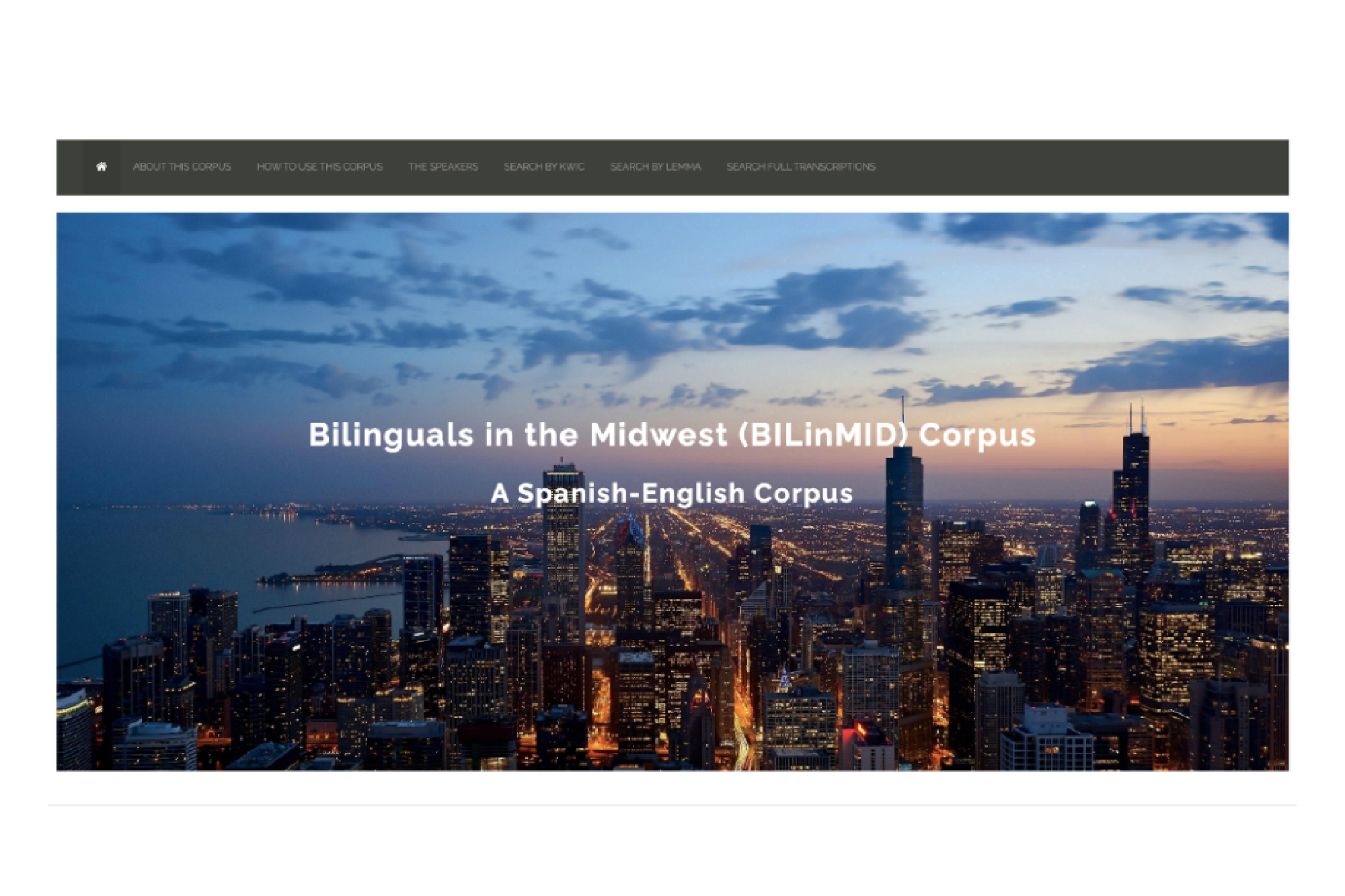 Bilinguals in the Midwest ( Bilin Mid) Corpus - Irati Hurtado